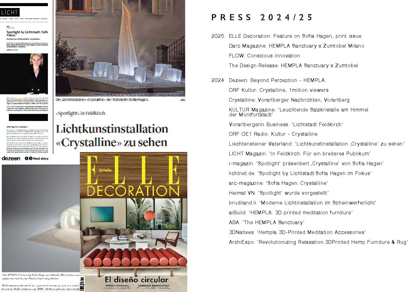 Press – SOFIA HAGEN